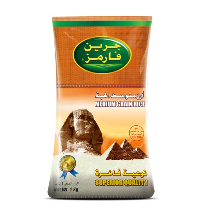 G.F. MEDIUM GRAIN RICE GRADE1 20X1KG