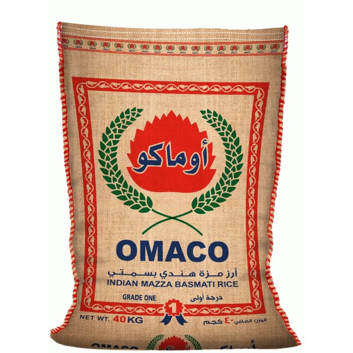 OMACO ACTIVE MAZA INDIAN GOLD RICE 40KG