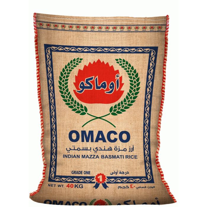 OMACO MAZZA INDIAN RICE 1x40 KG